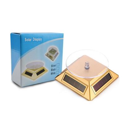 China 360 Grad drehbarer LED-Solar-Displayständer zur Präsentation von Mobiltelefonen, Schmuck und Uhren zu verkaufen