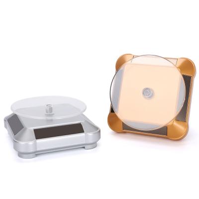 China 360° zonne-energie draaitafel Draaiend scherm draaitafel voor het tonen van goederen Te koop