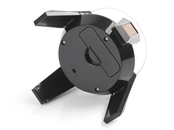 Quality ABS Advertising Solar Display Stand Tray 90mm With 360° Rotation for sale