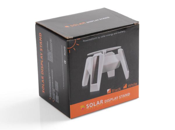 Quality ABS Advertising Solar Display Stand Tray 90mm With 360° Rotation for sale