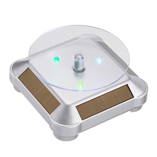 Quality Eco Friendly Solar Powered Display Stand 360° Rotating Light Weight for sale