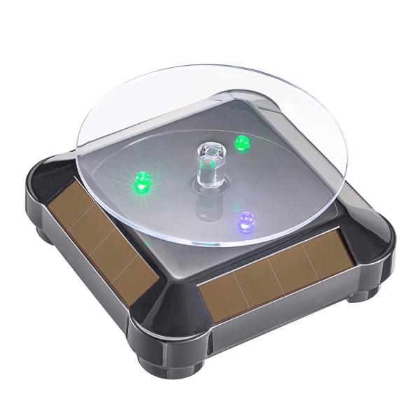 Quality Eco Friendly Solar Powered Display Stand 360° Rotating Light Weight for sale