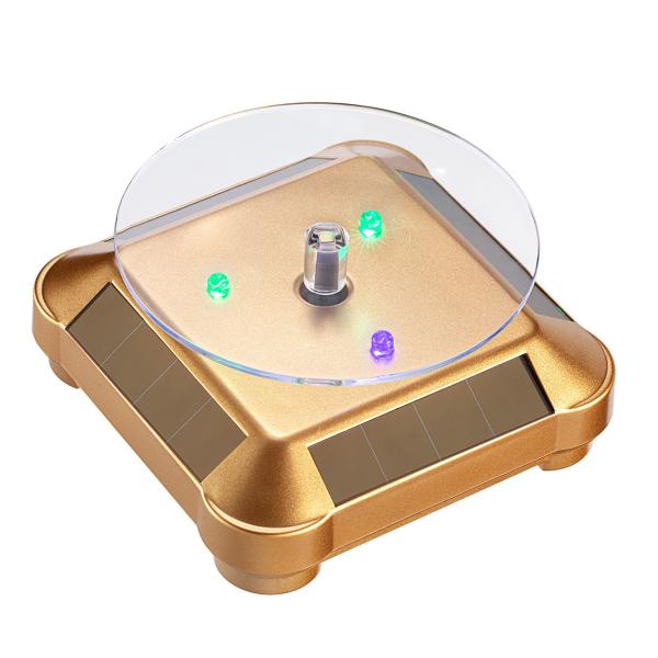 Quality Eco Friendly Solar Powered Display Stand 360° Rotating Light Weight for sale