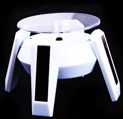 China ABS-Acryl-Solarbildschirm-Stand 360-Grad-Rotationsbatterie oder Solarstromfunktion zu verkaufen