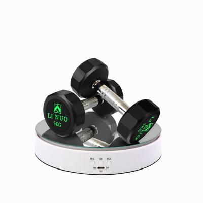 中国 回転ディスプレイスタンド 電動ターンテーブル ショップ 360度回転プラットフォーム 充電式 販売のため