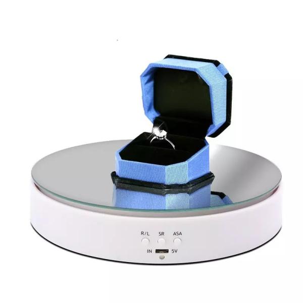 Quality 19.5cm Premium Circular Rotating Display Stand Adjustable For Headphone for sale