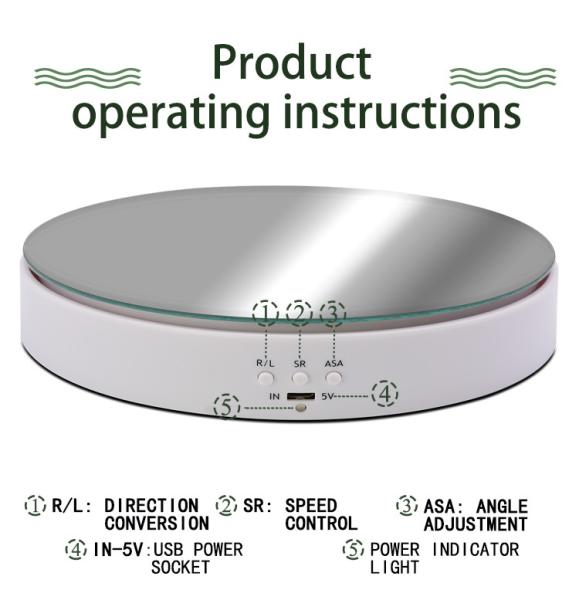 Quality Intelligent Automatic Rotating Display Stand Revolving Display Turntable With for sale