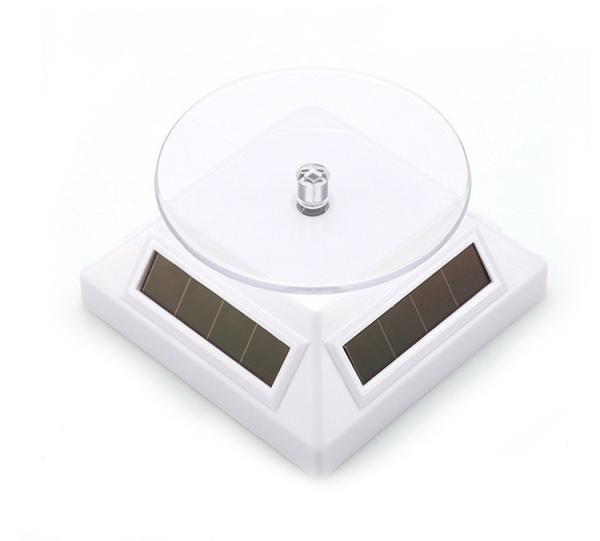 Quality OEM Advertising Equipment Solar Powered Rotating Display Stand For Small Objects for sale