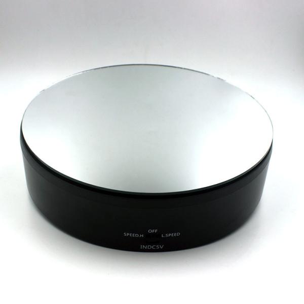 Quality Adjustable Speed USB/AA Battery Operated Rotating Display Turntable With for sale