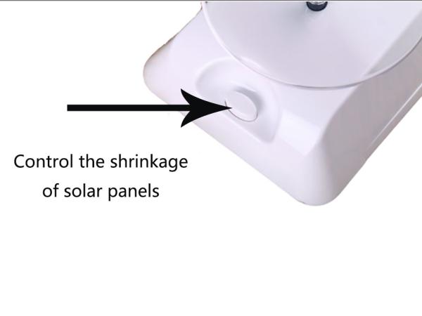 Quality 90mm Plate Acrylic Solar Powered Display Turntable Eco Friendly Logo Available for sale