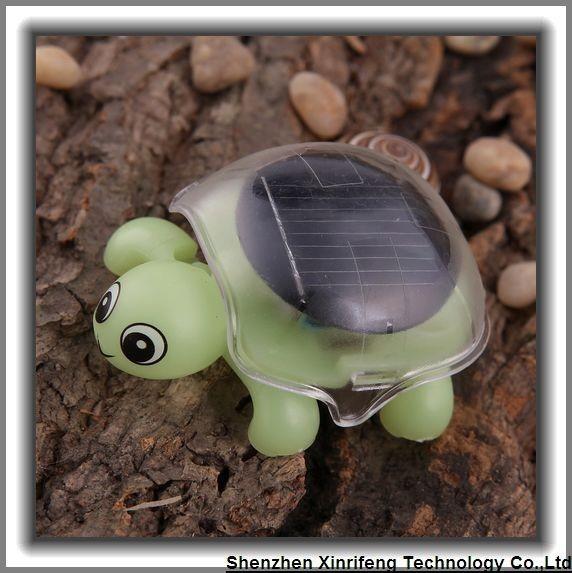 Quality Mini Solar Powered Tortoise Educational Toy Cute Plastic Turtle for sale