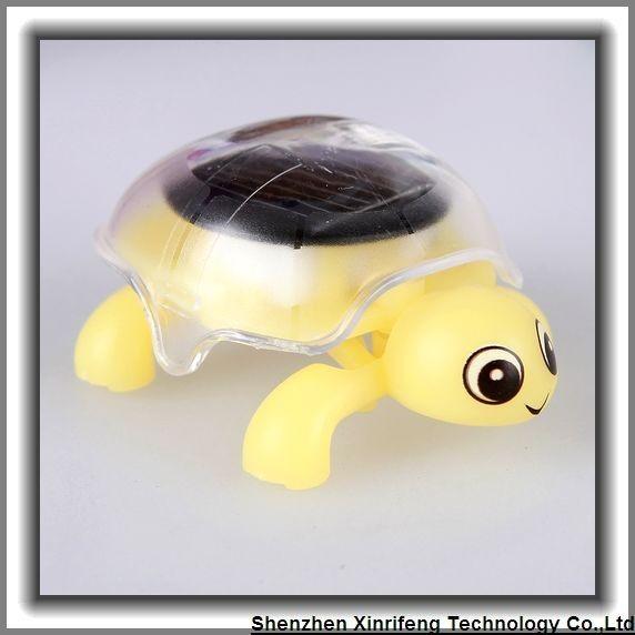Quality Mini Solar Powered Tortoise Educational Toy Cute Plastic Turtle for sale