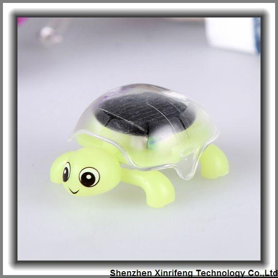 Quality Mini Solar Powered Tortoise Educational Toy Cute Plastic Turtle for sale