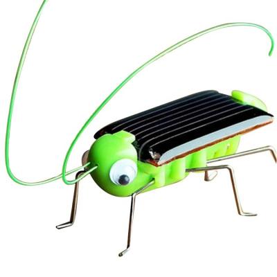 China China Best Funny Toy Distributors Mini Toys Stem Educational Gift Plastic Electronic Solar Grasshopper Toys for sale