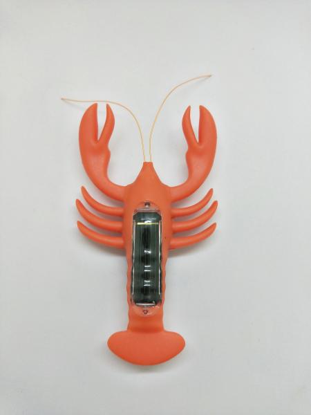 Quality Small Cute Solar Powered Animal Kids Educational Birthday Gifts Solar Lobster for sale