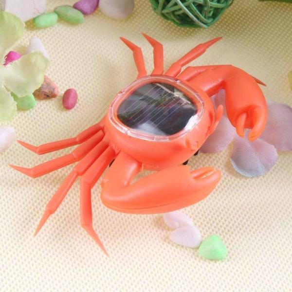 Quality ABS Solar Powered Crab Solar Energy Toy For Children Customized Logo for sale