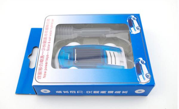 Quality Promotional ABS Material Tiny Solar Car Solar Powered Mini Car for sale