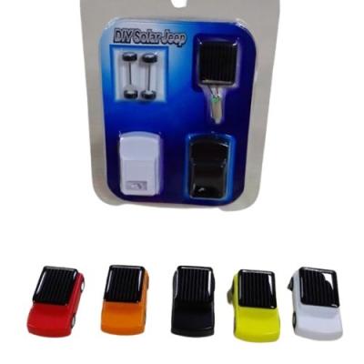 China Manualidades artísticas con energía solar, juguetes de coche solar DIY, 100% ecológicos, 37*15*22mm en venta