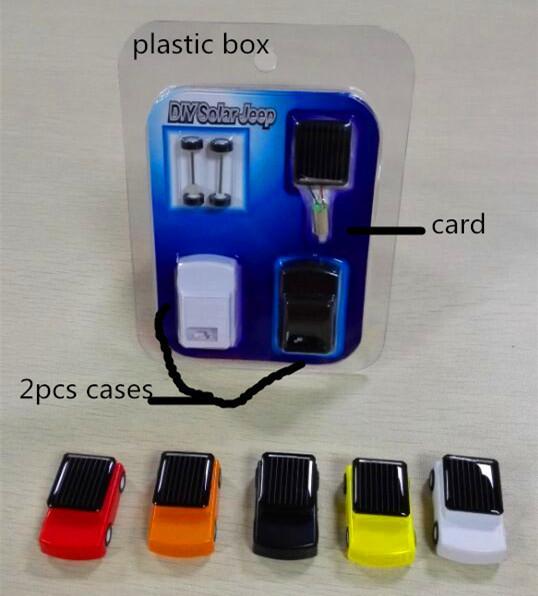 Quality Solar Powered Arts Crafts Diy Solar Car Toys 100% Eco Friendly 37*15*22mm for sale
