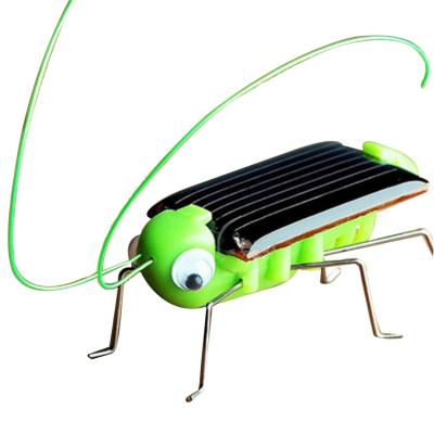 China ABS Material Insect Army Solar Toy Solar Energy Grasshopper Toy Small Insect Education Toy Juguetes Solares for sale