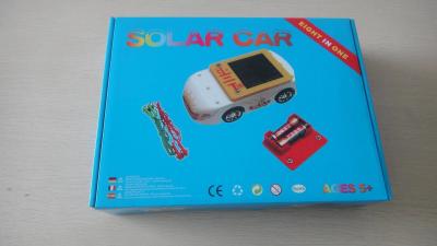 Cina Personalizzazione Miniatura Solar Car Science Experiment Kit Diy Giocattoli Solari in vendita