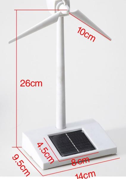 Quality Outdoor Decor Solar Powered Windmill Toy Plastic Kids DIY Garden Windmill for sale
