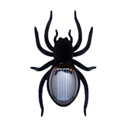 China Material ABS Preto Brinquedo Solar Solar Aranha Plush Insecto Novidade & Gag Brinquedos Educativos Jogos para Crianças à venda