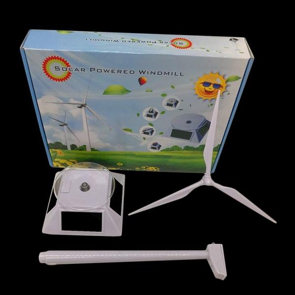 Quality Customized Logo Garden Solar Powered Windmill Toy Kids Solar Toys for sale