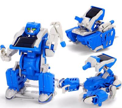 China Plastic DIY Assembly Solar Educational Toys Educational Robot Kit for sale
