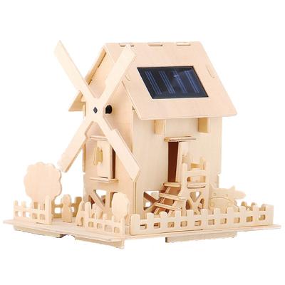 China Brinquedos Montessori de madeira à moda Brinquedos de aprendizagem solar Casa solar à venda