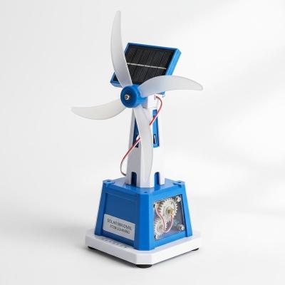 China Durable Plastic Educational Solar Windmill Toy Suitable for Classroom Renewable Energy Science Experiments and STEM Learning for sale