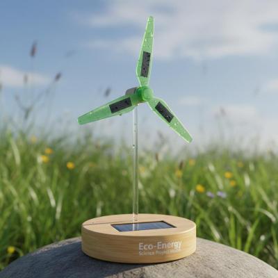 China Eco Friendly Solar Windmill Toy Durable Lightweight Educational Outdoor Renewable Energy Science Project Model for sale