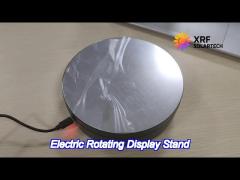 electric display stand 360 degree 138cm freestanding motorised rotating display stand