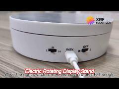 frosted elegance rotating display platform motorized rotating display stand