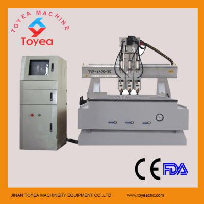 China Three operations cnc wood door making machine 1300 x 2500mm  TYE-1325-3s for sale