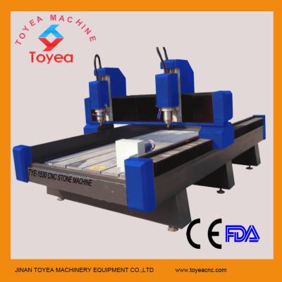 China Tombstone engraving machine 5' x 10' working area square linear rail TYE-1530-2 for sale