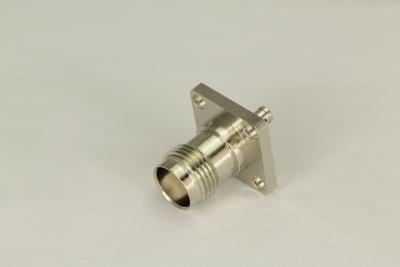 China Female TNC Flange Mount Connector For Rg405 Coax Cable ISO9001 Certificated for sale