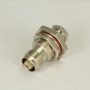 China RG316 / RG178 TNC Type Connector TNC Female Bulkhead Connector for sale