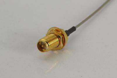 China Female SMA To IPEX Cable DC To 3GHz 5M Ohms Min Insulation Resistance for sale