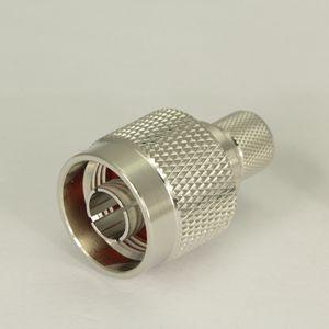 China Silver N Style Connector RG223 RG400 RG142 Double Braided Waterproof for sale