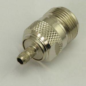 China Honor LMR200 N Type Coax Connector / 75 Ohm N Connector Male Female for sale
