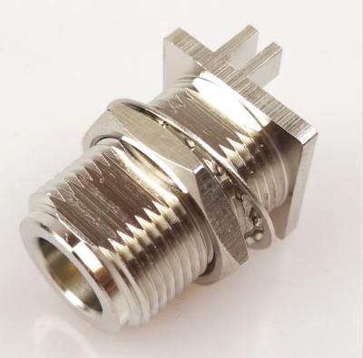 China 50ohm Impedance N Type Coax Connector N Plug Jack Straight R/A PCB Mount for sale