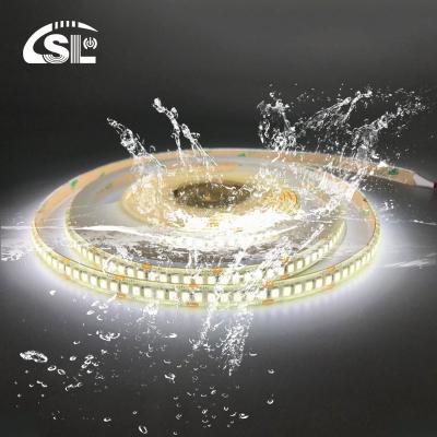 China Waterproof IP65 2835 LED Strip 3000K 4500K 6500K Lights 115lm/w Working Time 50000 Hours for sale
