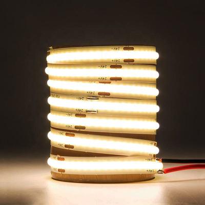 China 3000K4000K6500K Warm Natural White 480Leds Ra90 IP20 8mm10mm DC12V24V Led Strip Light for sale