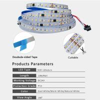 China Customizable 6500K White Electroplate LED Strip Light for Various Lighting Applications for sale