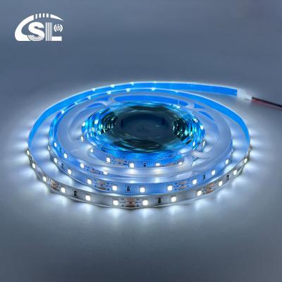 China DC 12V 60leds 8mm10mm 12000K Cool White Die-Cutting Board Led Strip Light for Room Decor for sale