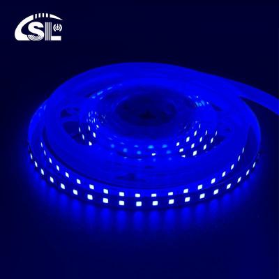 China 12V24V 8mm 120leds Blue Die-Cutting Board flexible SMD2835 Led Strip Light for Outdoor and Indoor decoration for sale