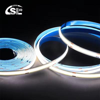 China High Brightness COB Led Strip Light IP20 Ra90 8mm/10mm 12V24V 320Leds 3000K4000K6500K for Living Room for sale