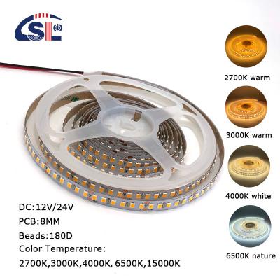 China Customized Width 180 LEDs SMD2835 LED Strip Light for Hotel Lighting Solutions Service for sale