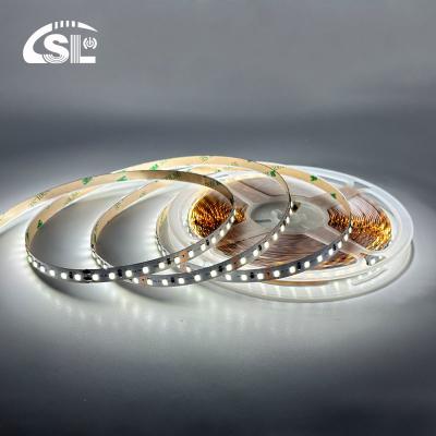 China High brightness 12V 8mm 120leds 3000K Warm White Electroplate SMD2835 Led Strip Light for sale